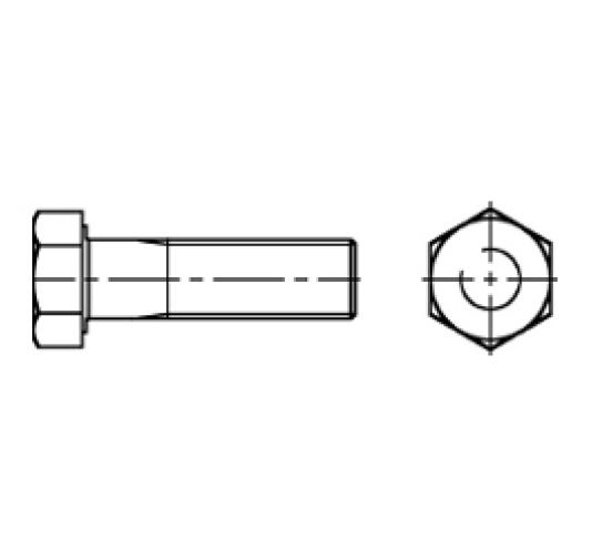 Schrauben-Jäger AG - Online-Shop: ISO 4014 6kt-Schraube mit Schaft, A4 ...